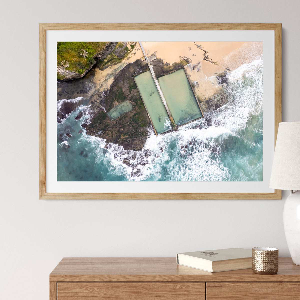 "Twin Pool Textures" Austinmer Ocean Pool Photography Print – Belinda Doyle - Australian ...