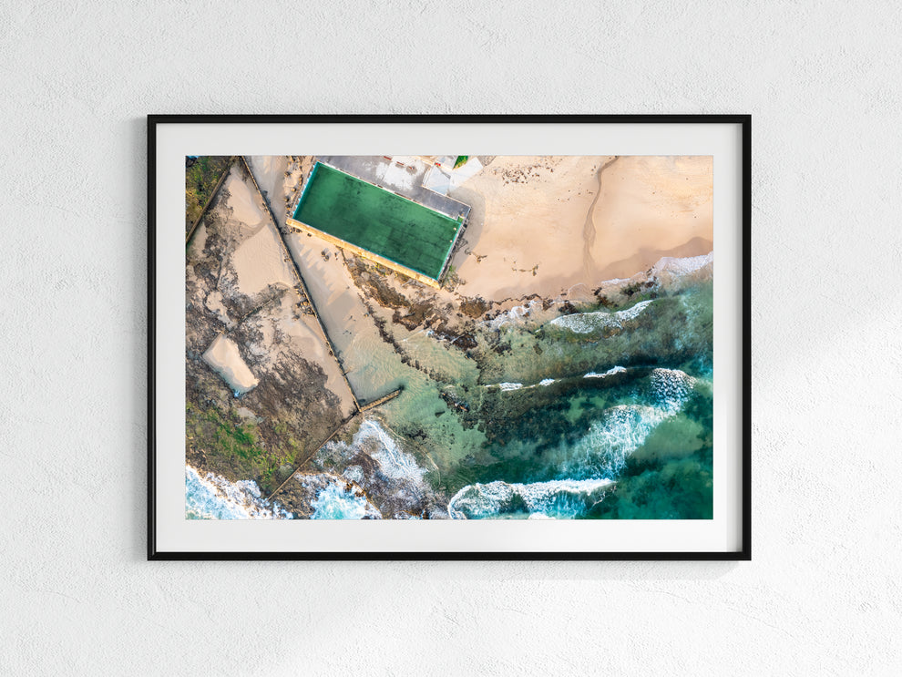 "Woonona From Above" Woonona Beach Photography Print – Belinda Doyle ...