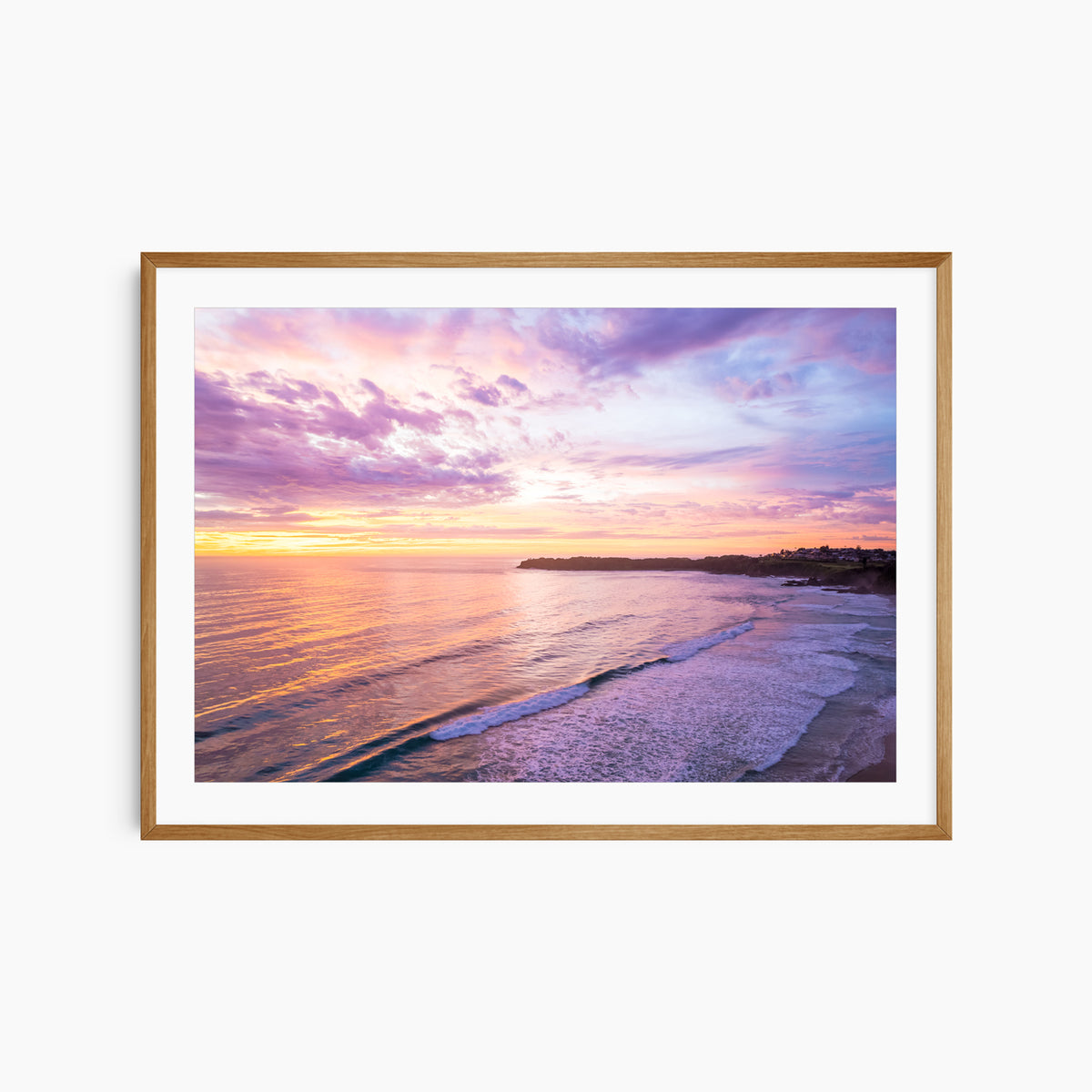 "Cotton Candy Skies" Jones Beach Kiama Photography Print – Belinda ...
