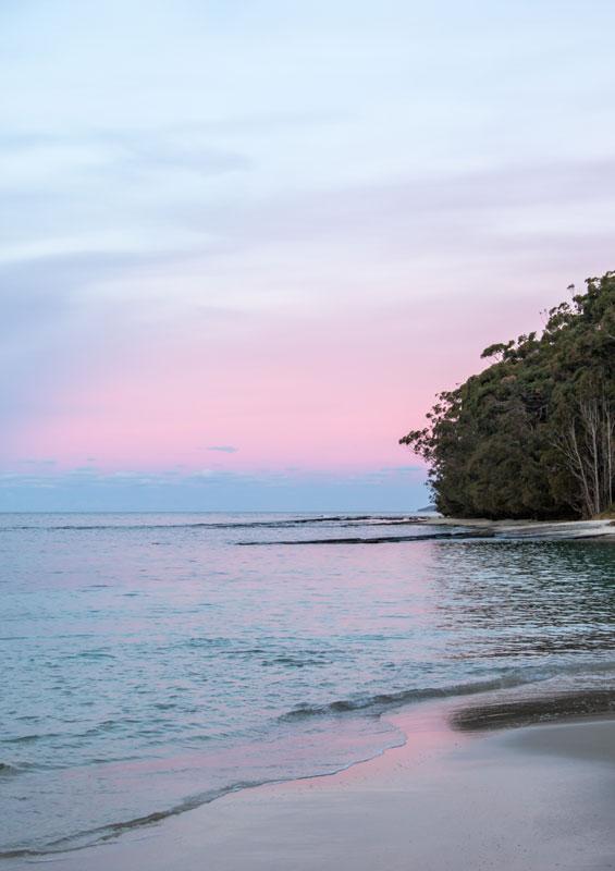Huskisson "Shark Net Sunset" Acrylic Block – Belinda Doyle - Australian ...