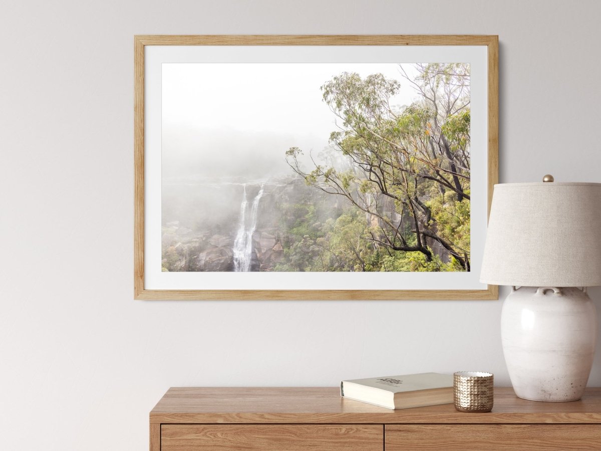 "August Mist" Carrington Falls Waterfall Photography Print – Belinda ...