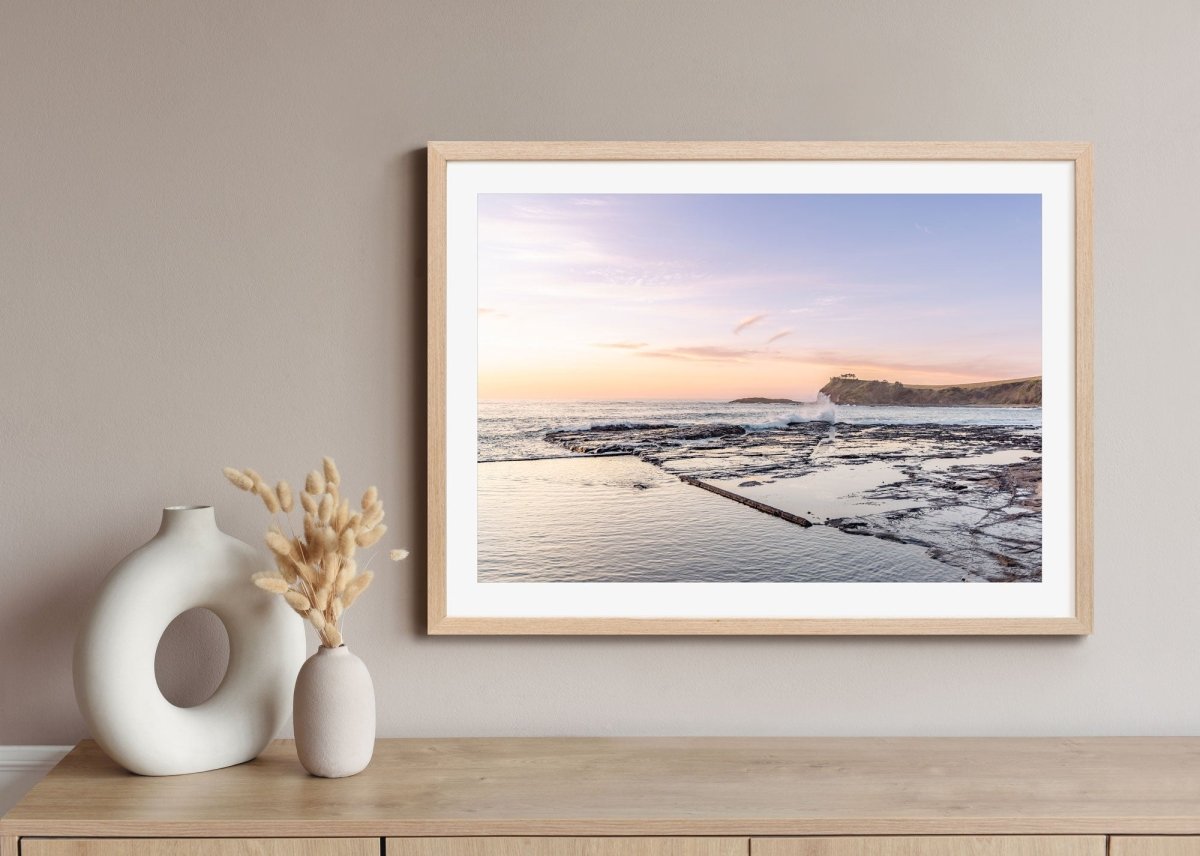 "Harbour Hues" Boat Harbour Pool, Gerringong Photography Print ...